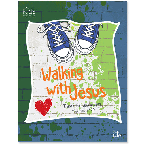 Walking with Jesus Kids Free Downloadable Event Guide - God's Word in Time