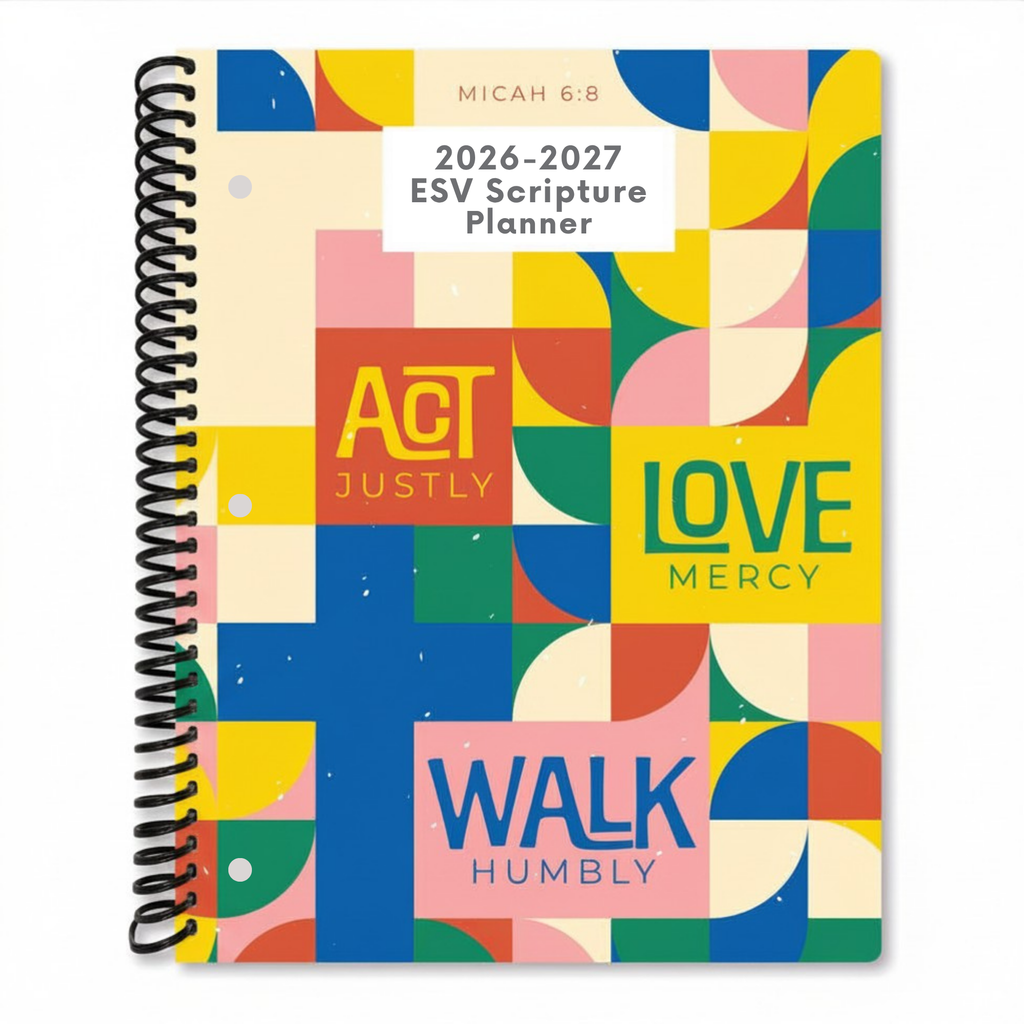 2026-27 Large Secondary Teacher Scripture Planner (ESV) - ACT,LOVE,WAL ...